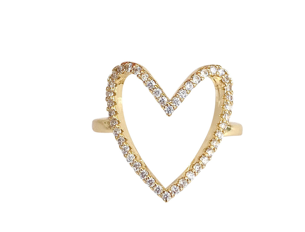 open heart ring – The Shimmy Shack